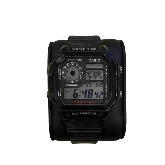 Casio | Accessories | Casio Ae20wh1a Black Analog Digital Multifunction Watch | Poshmark